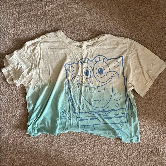 Intimates & Sleepwear | Spongebob Crop Top | Poshmark